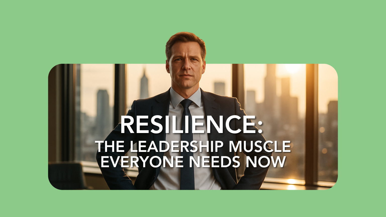 Resilience: The Leadership Muscle Everyone Needs Now- MS9 Consulting